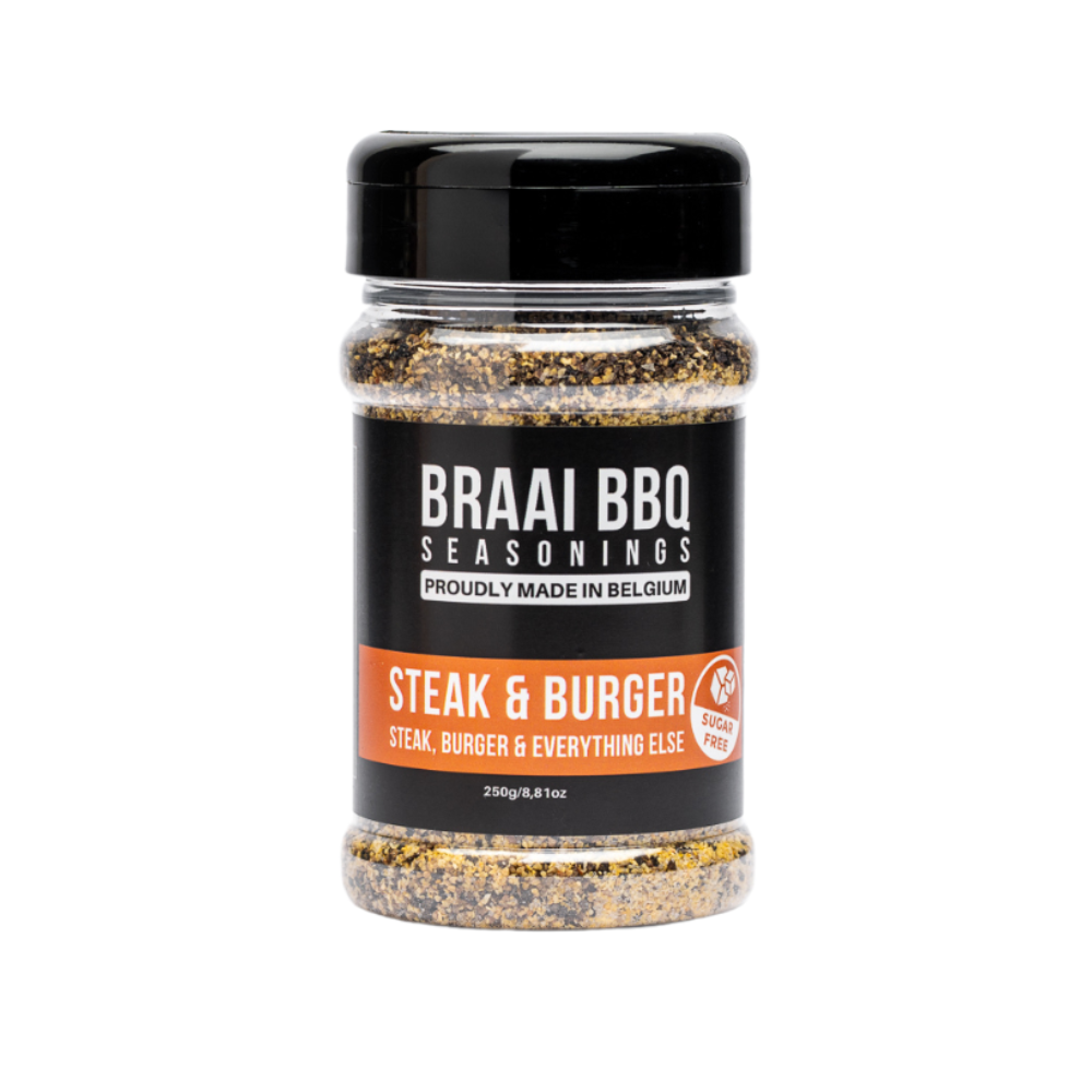 BRAAI Steak & Burger Rub - 250 g - Kamado BBQ!